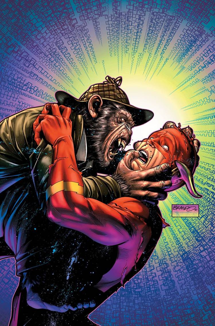 Flash Is About To Get His Face Eaten By DC’s Greatest Detective