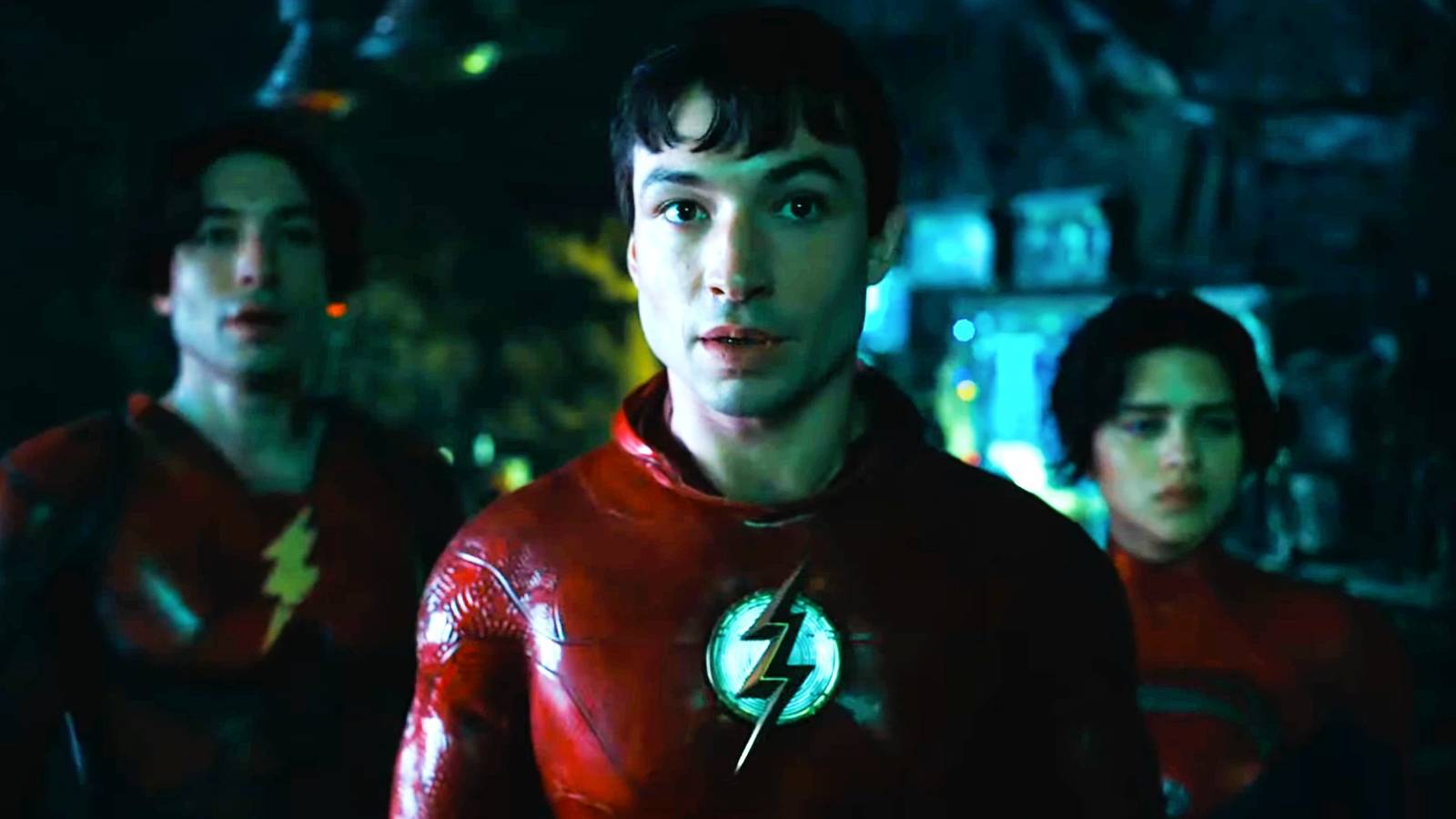 The Flash Movie Trailer Reveals Keaton's Batman Return & Two Barry Allens