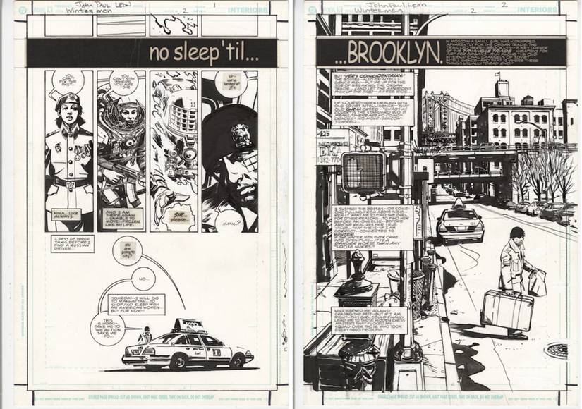 The Winter Men Artist's Edition To Benefit Family of John Paul Leon