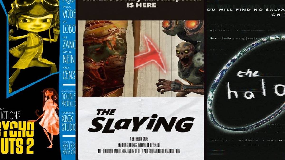 Xbox Turns Games Like DOOM Eternal & Halo Into Horror Movie Posters