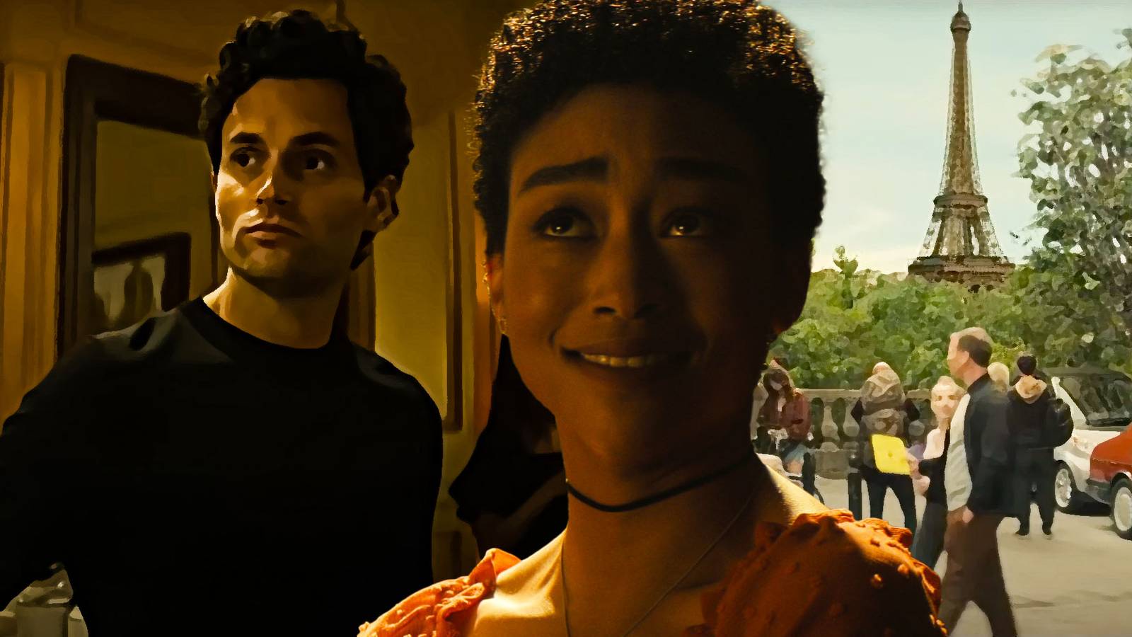You Season 4 Set Photos Reveal Tati Gabrielle's Return As Marienne