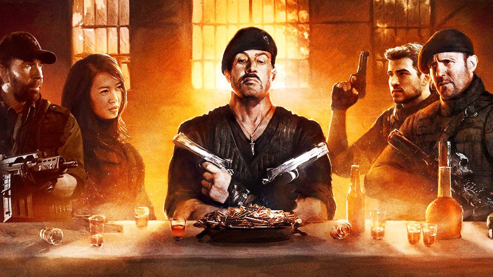 Sylvester Stallone Edits Expendables 4 Screenplay During Dinner