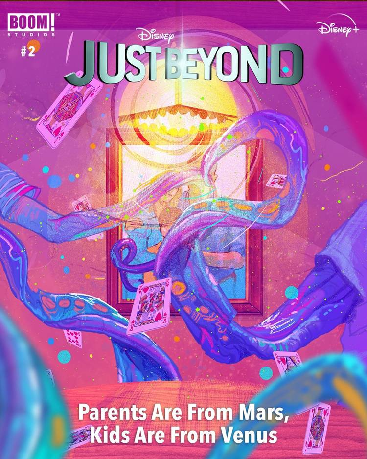 Boom Studios, Walt Disney Studios Reveal 'Just Beyond' Comic Promo Art