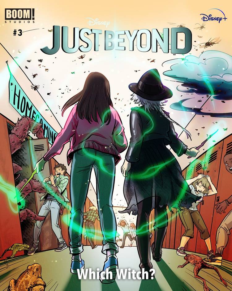 Boom Studios, Walt Disney Studios Reveal 'Just Beyond' Comic Promo Art