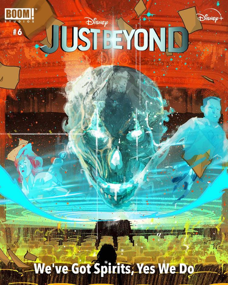 Boom Studios, Walt Disney Studios Reveal 'Just Beyond' Comic Promo Art