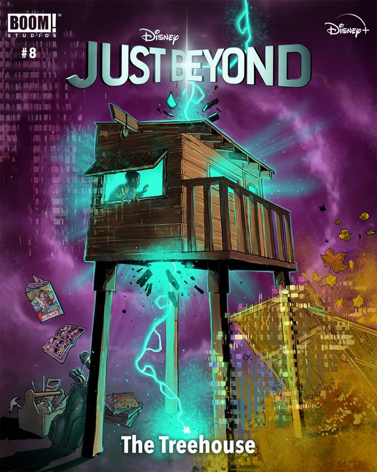 Boom Studios, Walt Disney Studios Reveal 'Just Beyond' Comic Promo Art