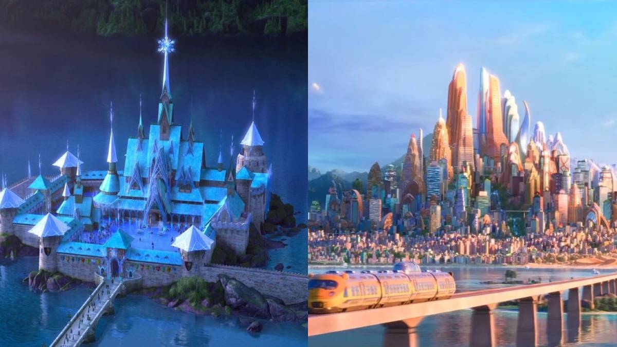 10 Best Fictional Locations in Disney Films