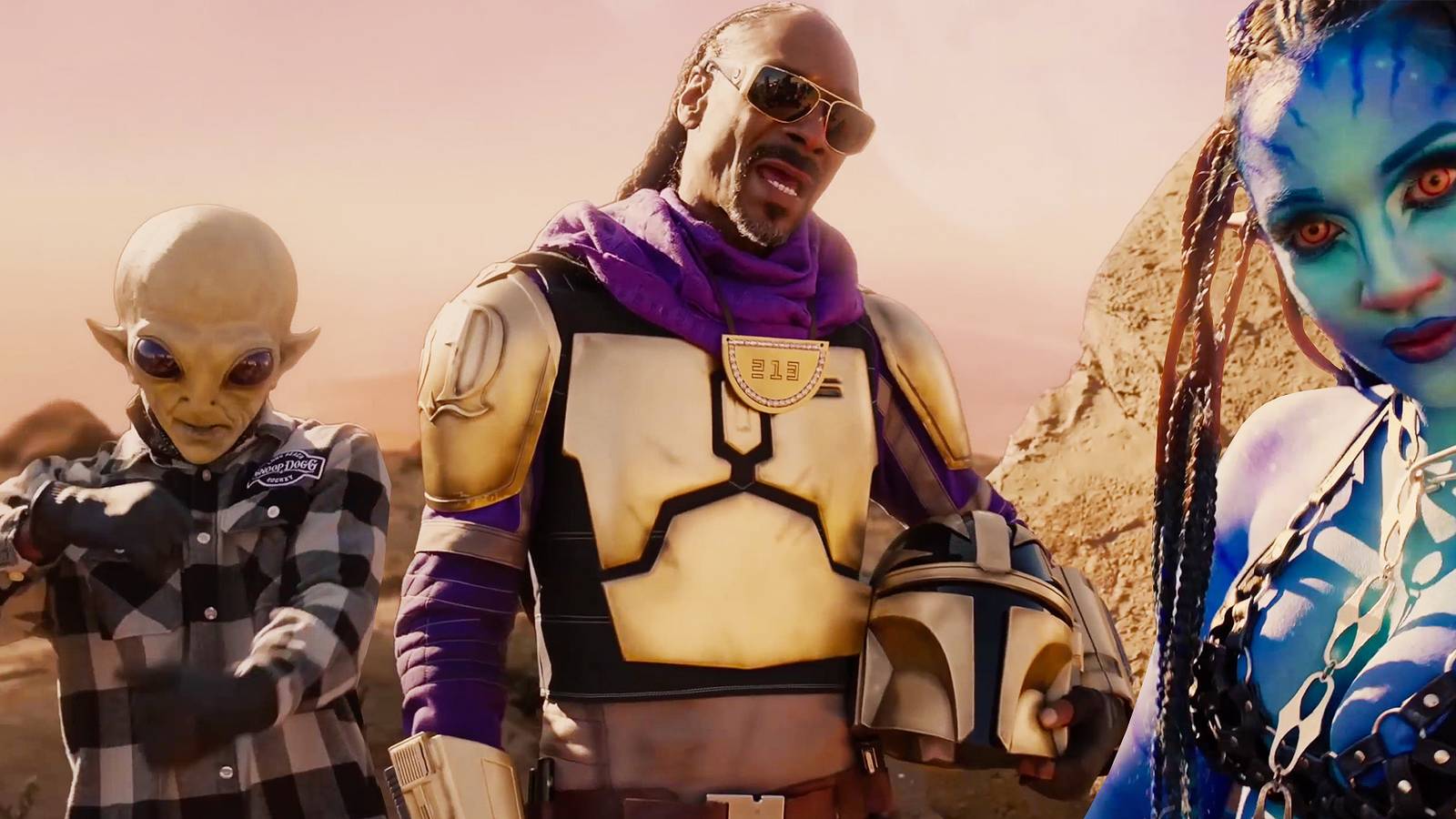 Snoop Dogg Wears Mandalorian Armor In New Star Wars-Themed Music Video