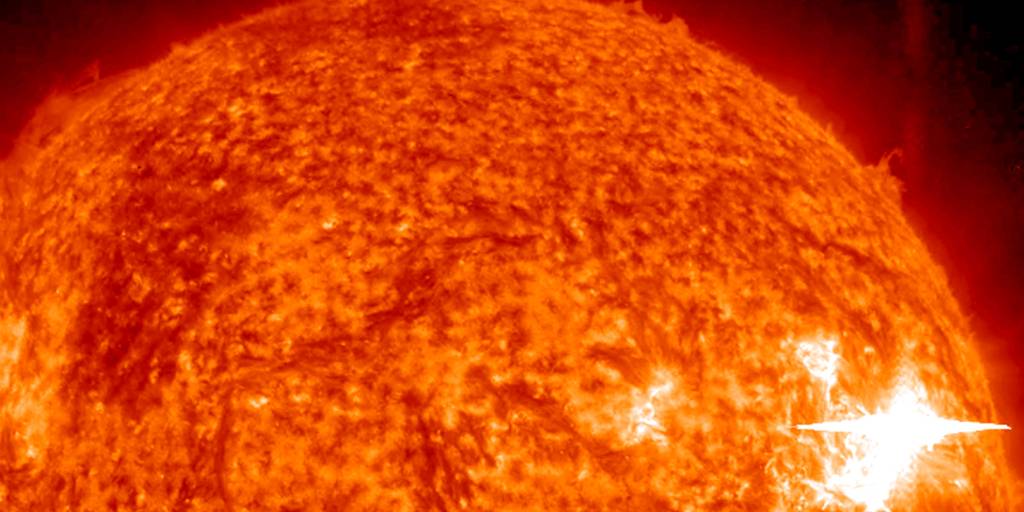 A Massive Solar Flare Is About To Hit The Earth