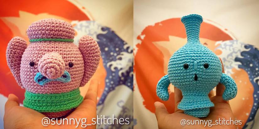 Animal Crossing Fan's Crocheted Gyroids Look Real Enough To Sing
