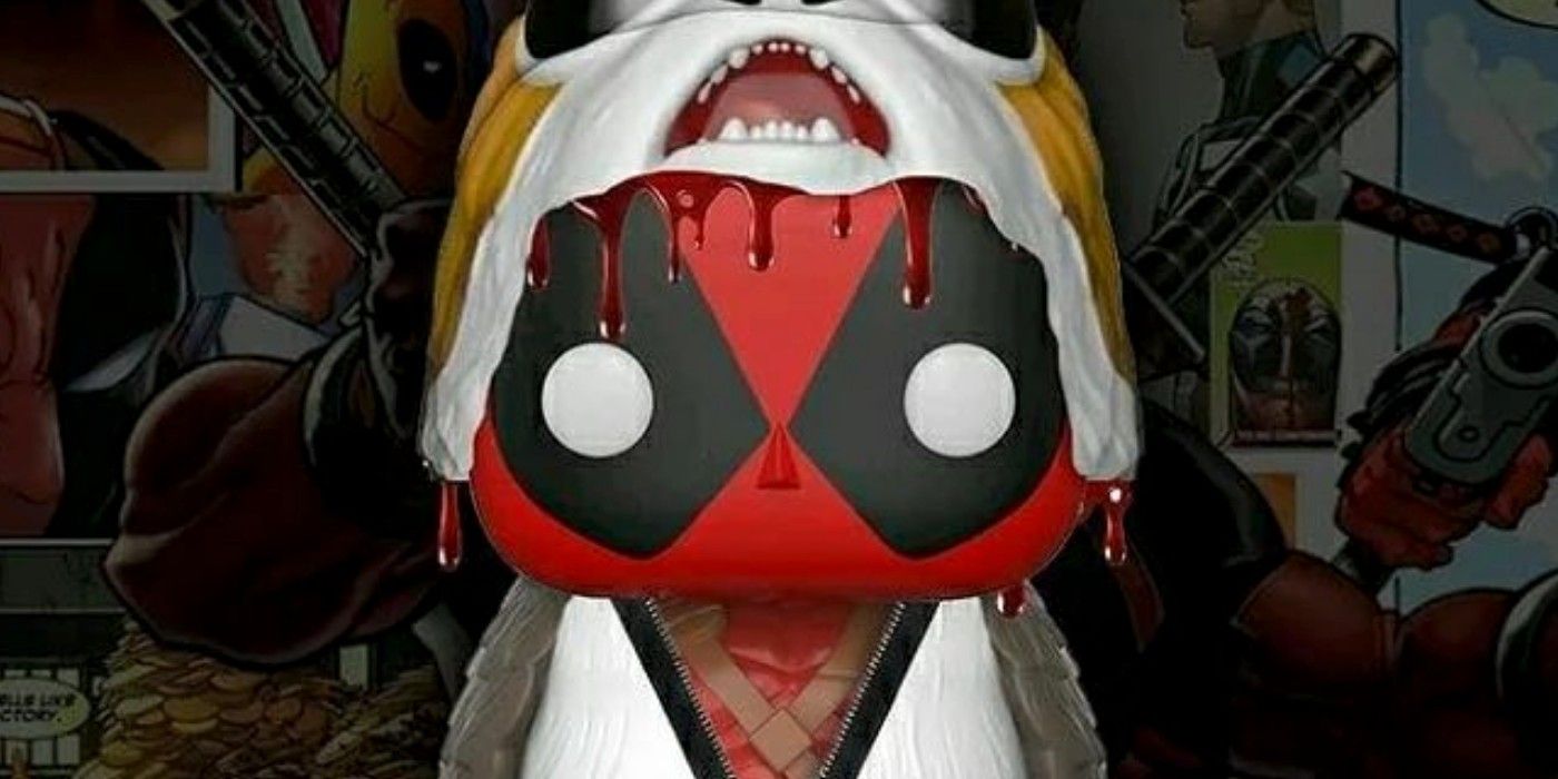 Deadpool Wears a Star Wars Porg Skin-Suit in Fan-Made Funko Pop