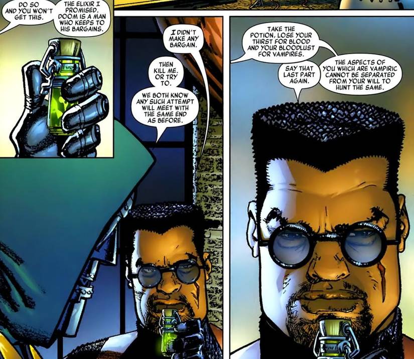 Blade Kept His One Weakness Because It Makes Him a Better Killer