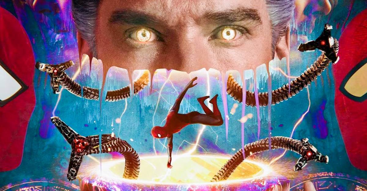 Trippy Spider-Man Fan Poster Splits Doctor Strange's Head In Half
