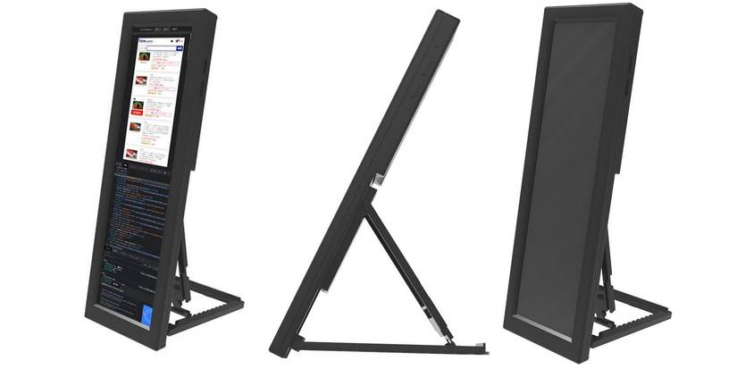 Elsonic Unveils Oddly Tall Monitor That Is Perfect For Doomscrolling