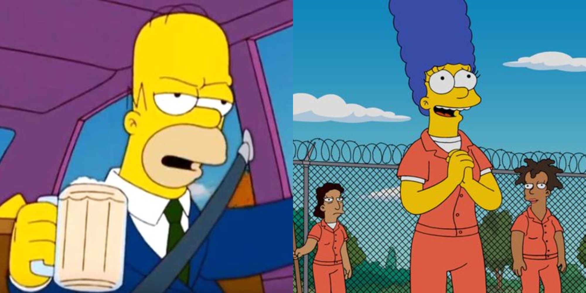Homer Simpson Drunk Driving