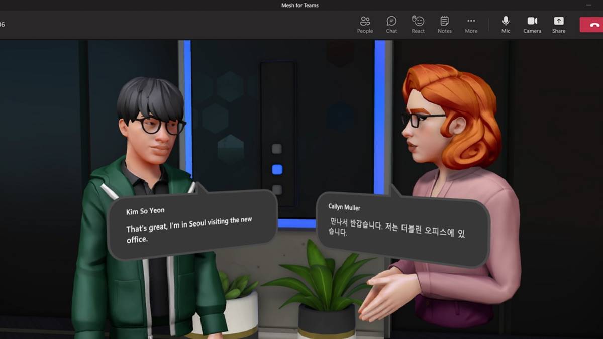 Microsoft Introduces Mesh For Teams, Its Take On The Metaverse