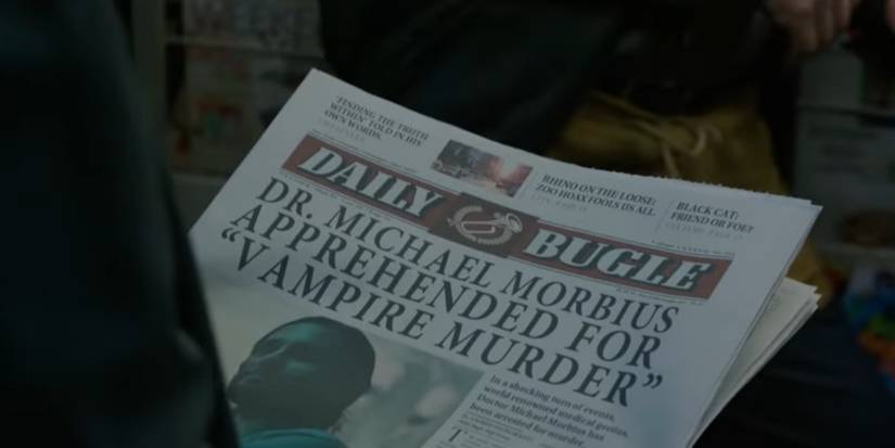 Morbius: Spider-Man Easter Eggs & Marvel References