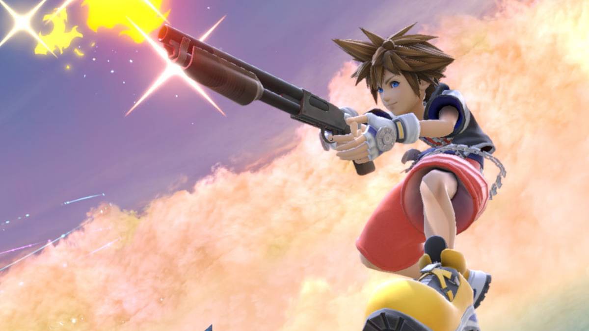 Super Smash Bros. Ultimate's Sora Gets A Shotgun In New Mod