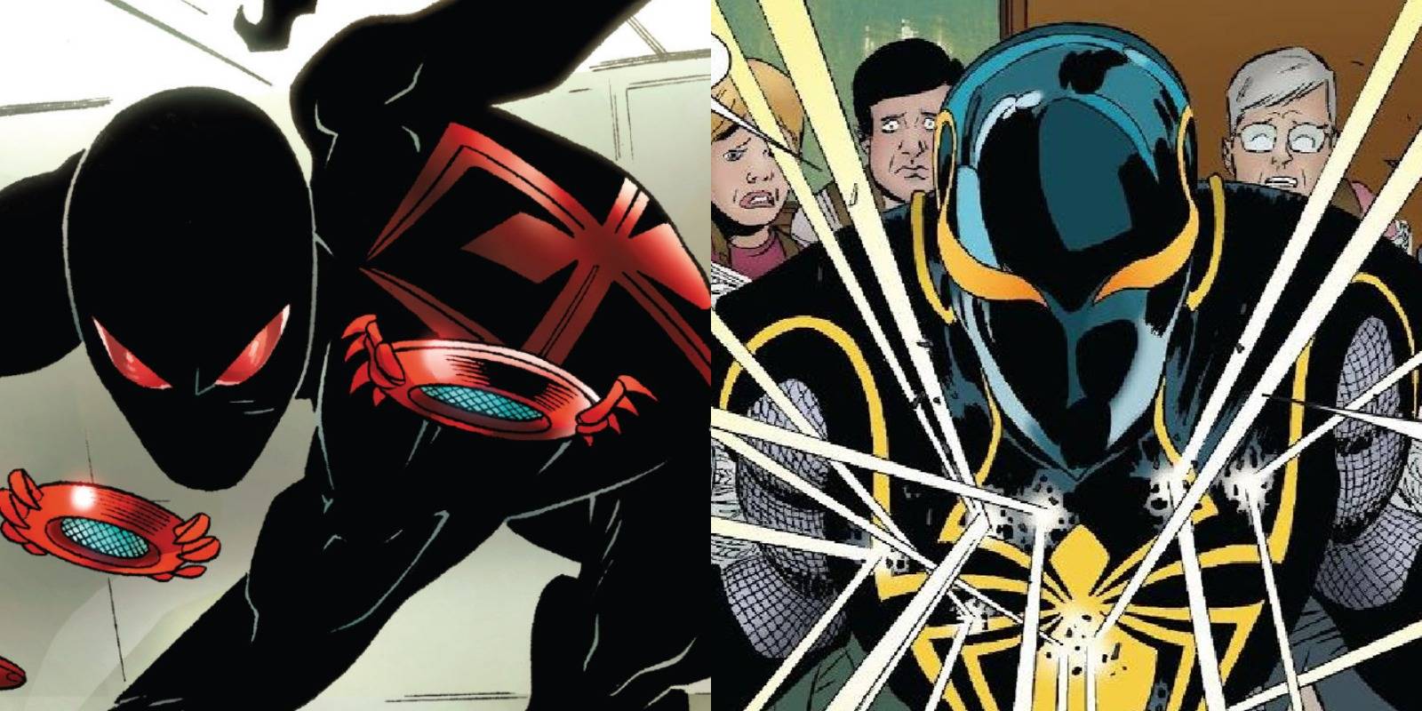 Spider-Man's 10 Best Black Suits (That Aren't The Symbiote Suit)