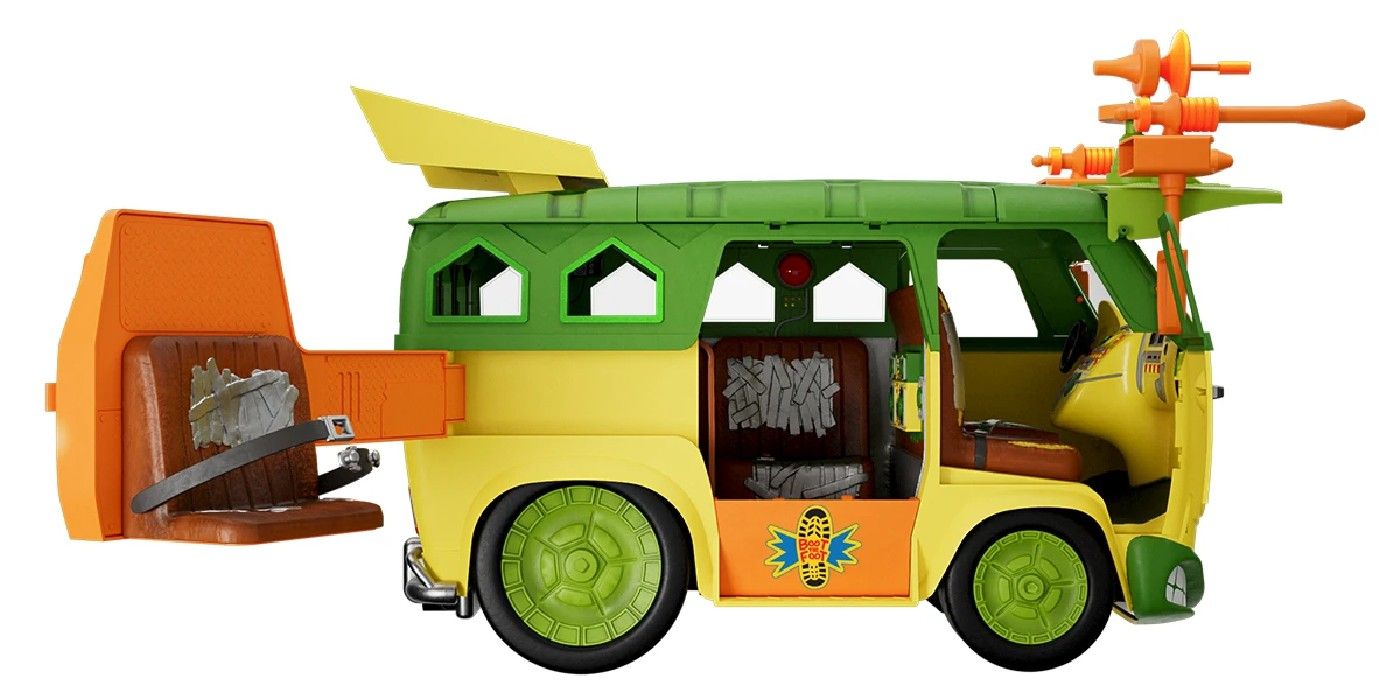 Huge TMNT Party Wagon Fits 6 Action Figures But The Price Is High