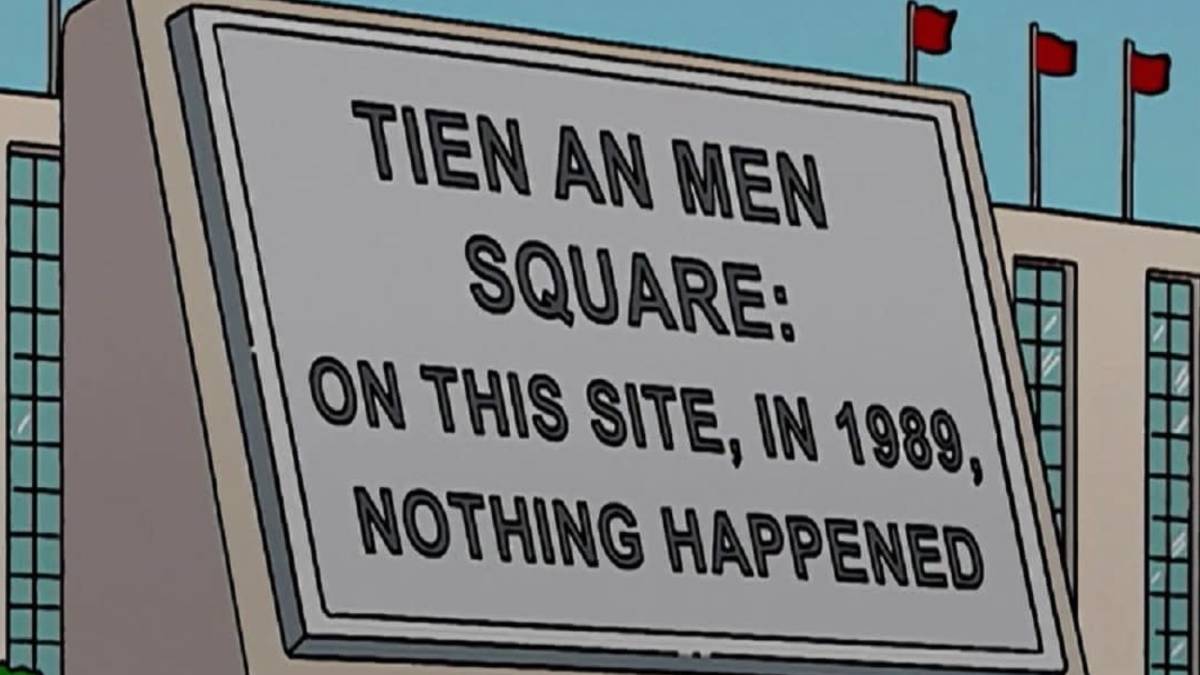 Simpsons Episode Removed on Disney+ Hong Kong for Tiananmen Square Joke
