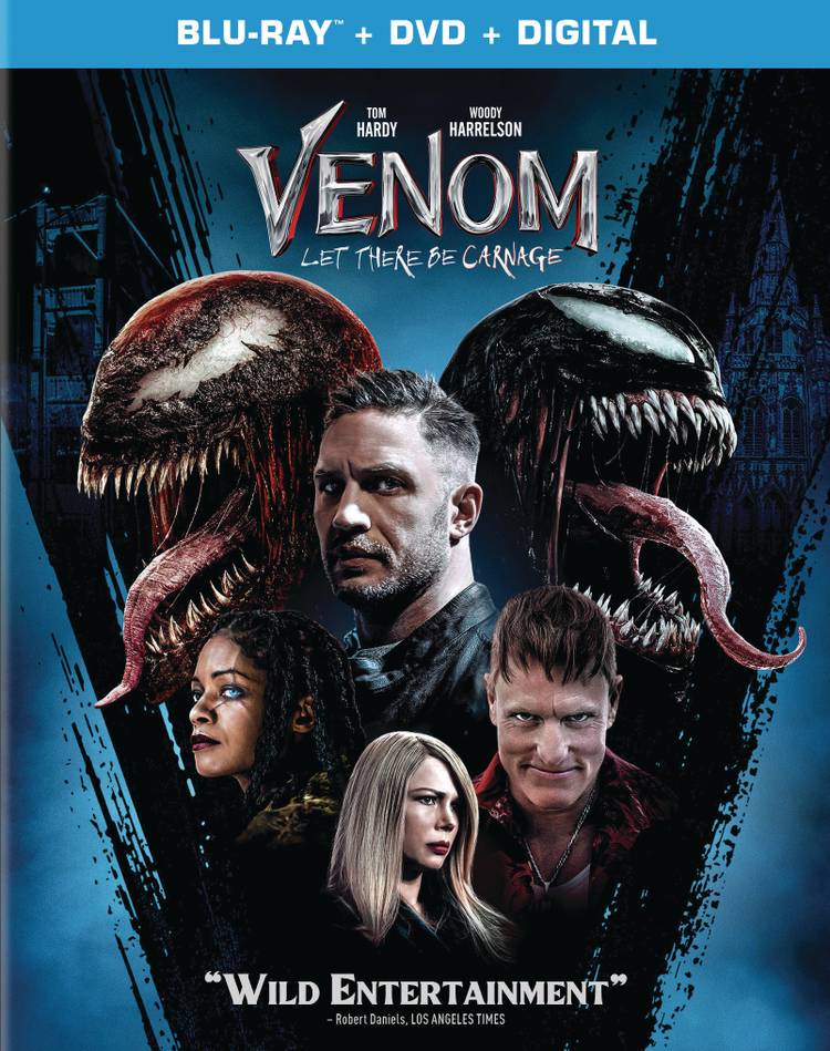 Venom 2 Blu-ray Includes 6 Deleted Scenes, Carnage BTS Featurette, & More