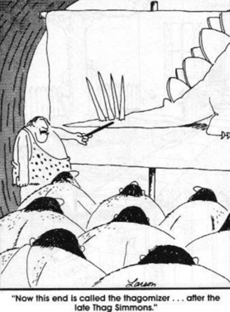 Gary Larson's 10 Funniest Far Side Comics About Cavemen
