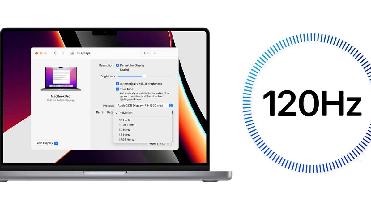 How To Disable ProMotion On A MacBook Pro And Lock The Frame Rate