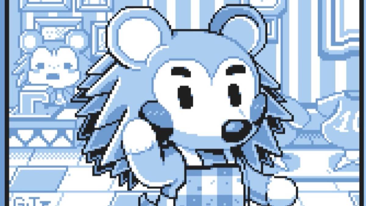 ACNH Player's Able Sisters Pixel Animation Calls Back To First Game Boy