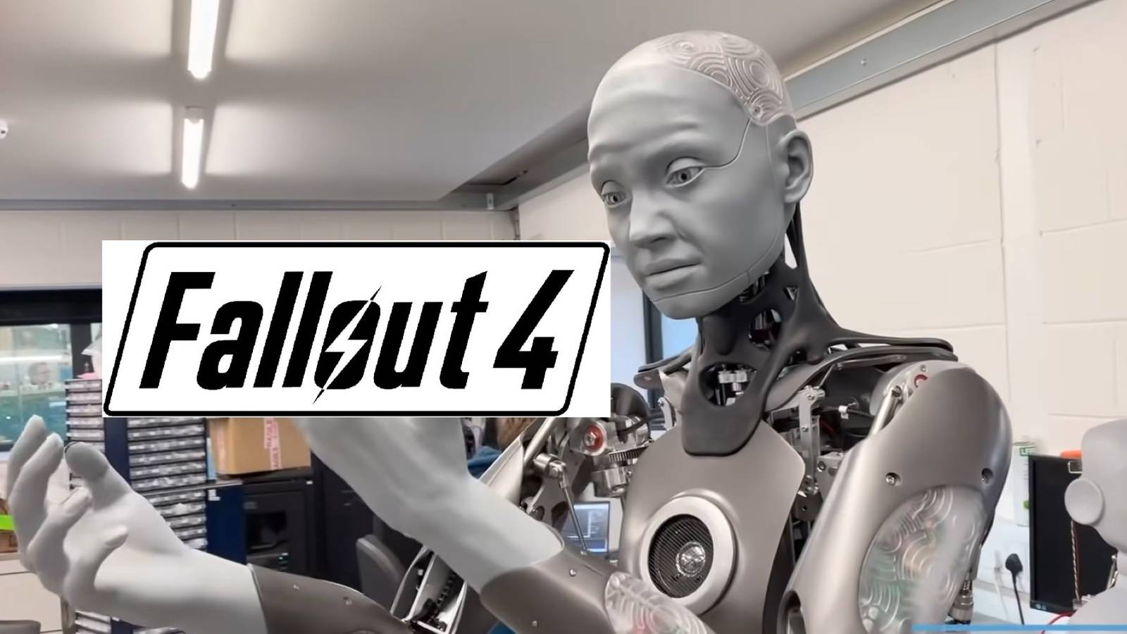 Hyper-Realistic Humanoid Robot Looks Like a Fallout 4 Synth
