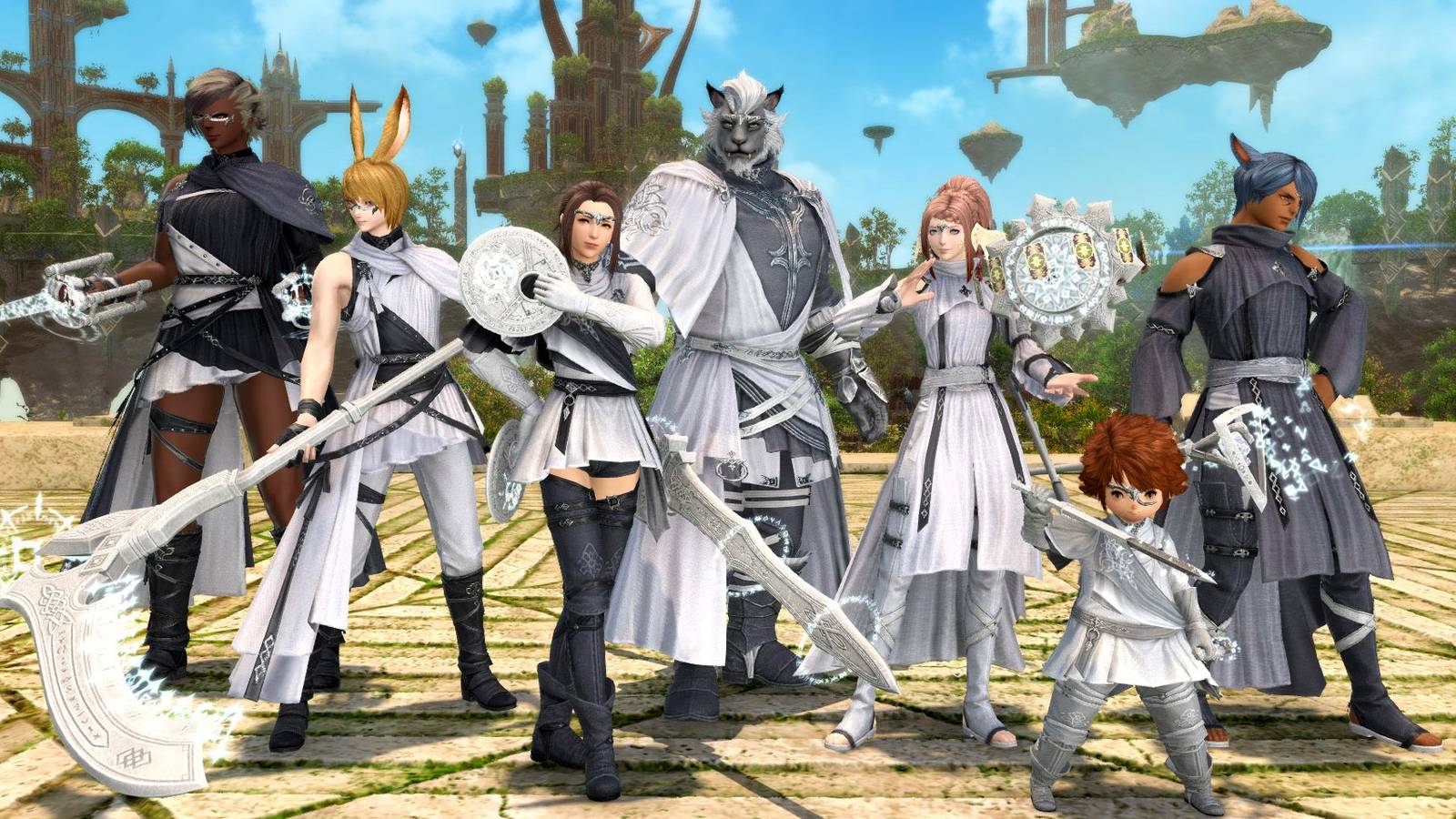 Every Gear Set In FFXIV: Endwalker's Pandaemonium Raid