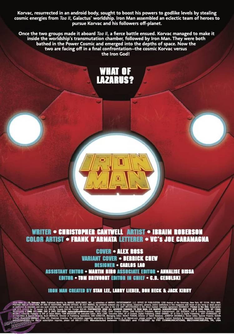 Iron Man Becomes The Iron GOD In Most Epic Cosmic Battle Ever