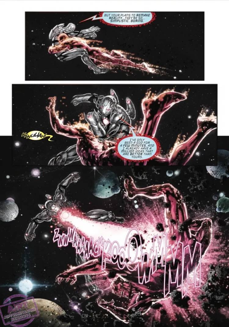 Iron Man Becomes The Iron GOD In Most Epic Cosmic Battle Ever