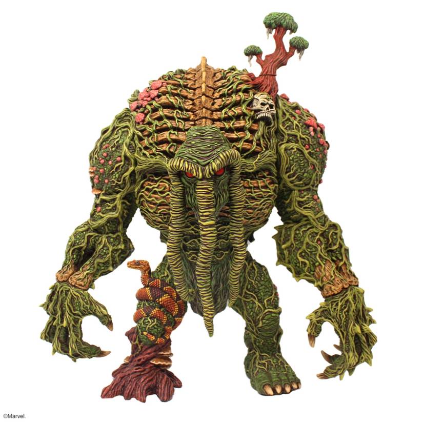 Man-Thing Figure Turns Horror Icon Into a Where's Waldo? of Cool Details