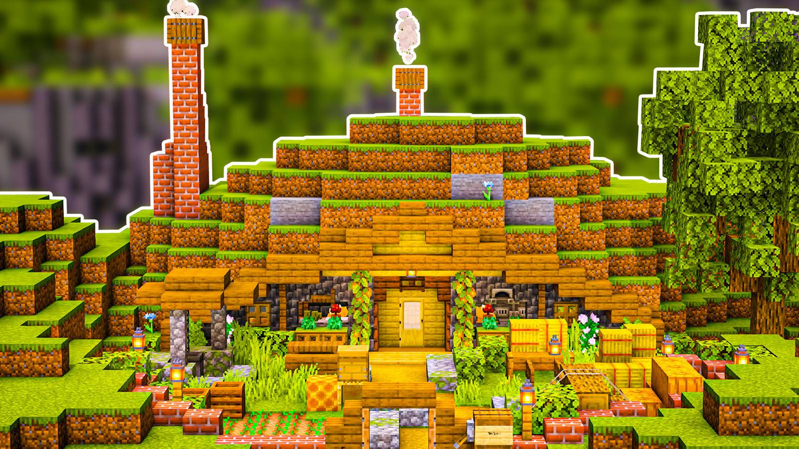 Minecraft Hobbit Home