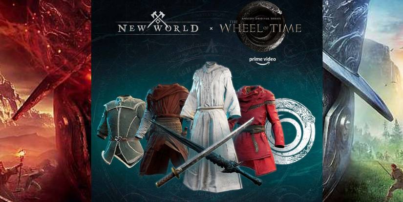 New World Announces Wheel of Time Skins Including Weapons & Cloaks