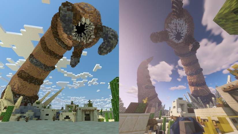 Minecraft Sand Worm Will Make You Never Visit The Desert Again
