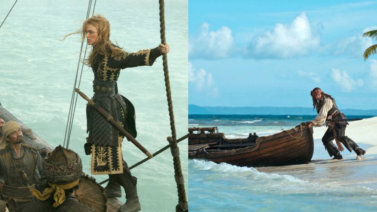10 Best Pirates of the Caribbean Scenes Set On The Ocean