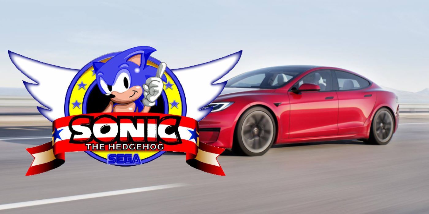 Sonic the Hedgehog Is Bringing Speed To Teslas With New Partnership
