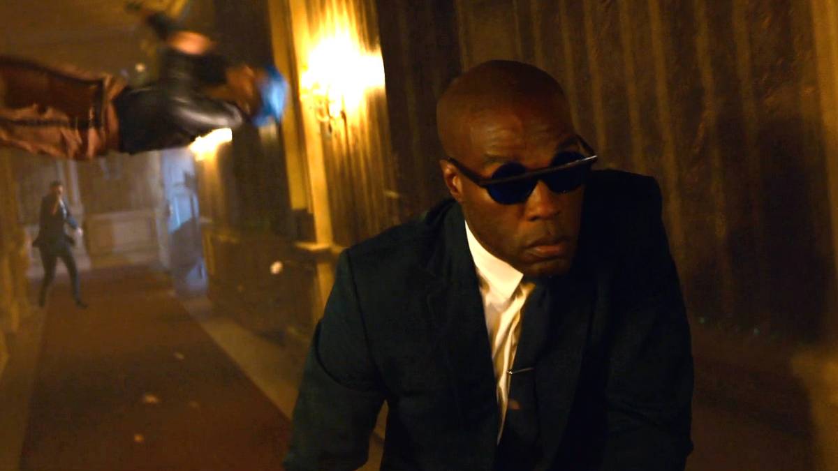 Matrix 4 Cut An Epic Morpheus Vs Mechanical Monster Fight Scene