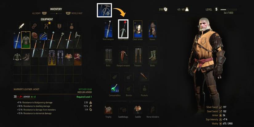 Witcher 3: How to Repair Weapons
