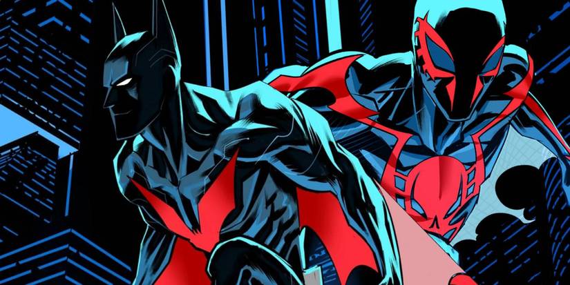 Batman Beyond & Spider-Man 2099 Unite in Fanart Marvel & DC Shouldn't ...