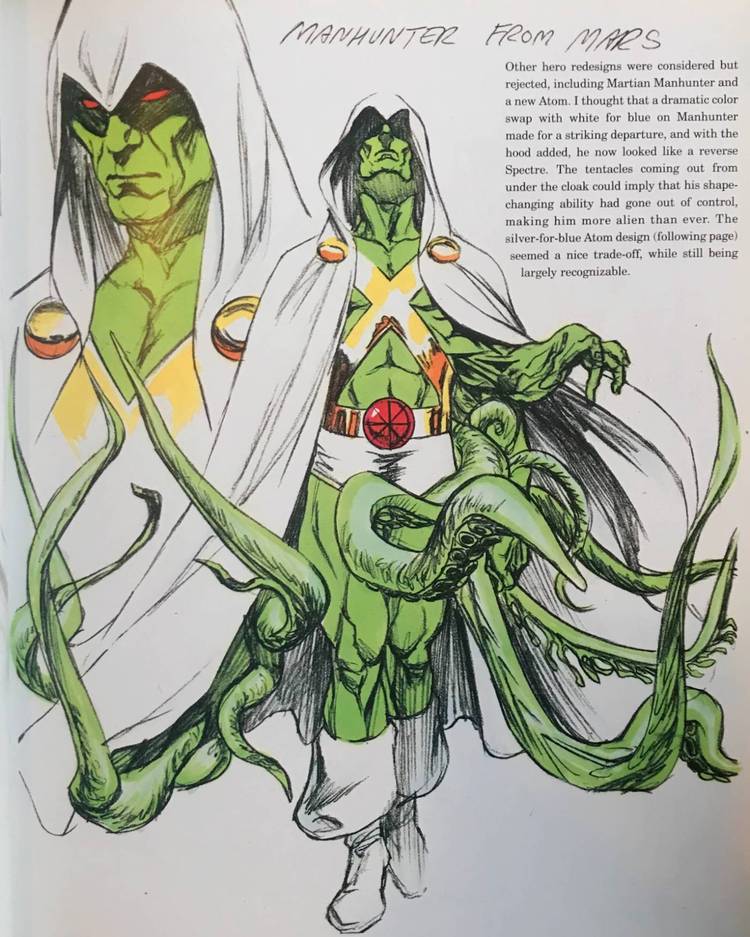 DC Needs to Resurrect Alex Ross' Creepy Martian Manhunter Design