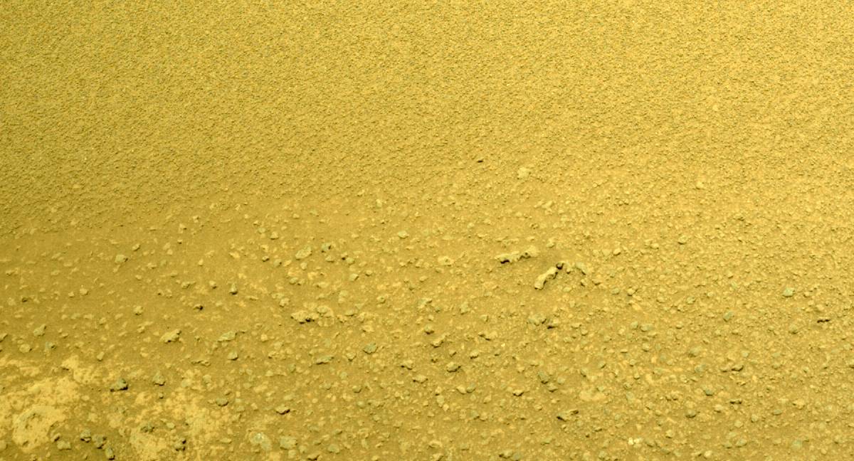 Mars Rover Shares Photo Of Strange, Yellow Surface On The Planet