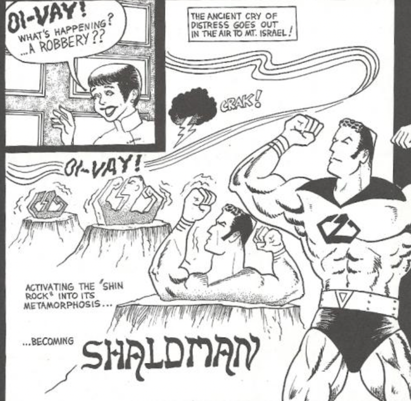 Shaloman: The Jewish Superhero Nobody Remembers