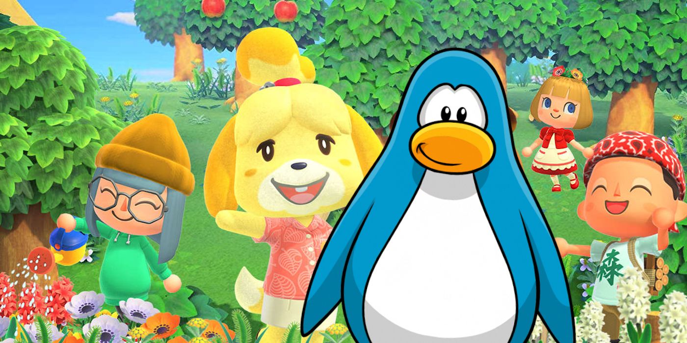 Animal Crossing Fan Recreates Club Penguin’s Iceberg, Puffles & More