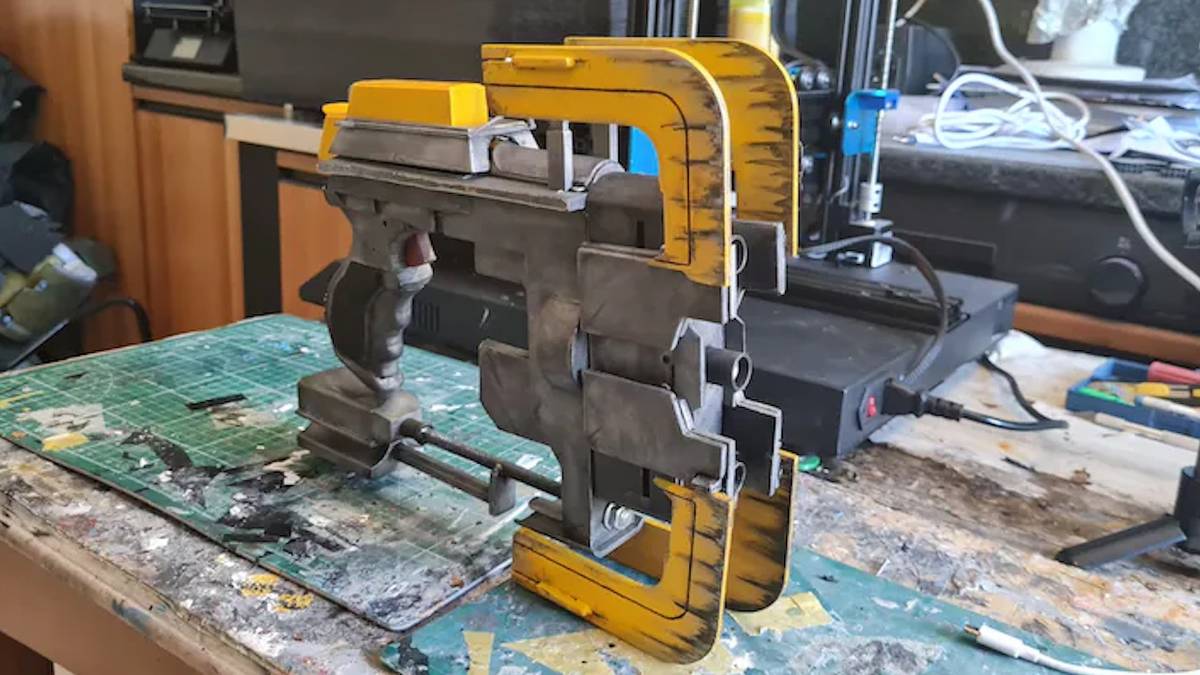 Dead Space Fan Shows Off Real Robotic Plasma Cutter