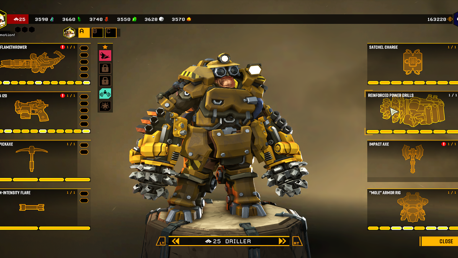 Deep Rock Galactic Driller Class Build Guide