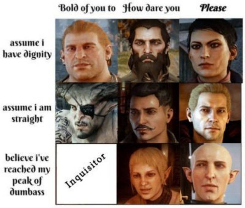 10 Memes That Sum Up Dragon Age: Inquisition