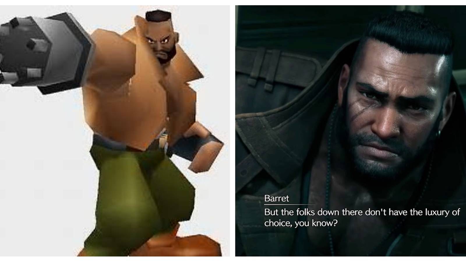 FF7 Remake: How Barret Changed From The Original